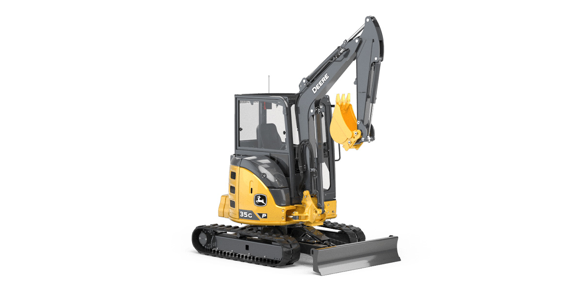 35G Compact Excavator | Groundscare | Explore John Deere